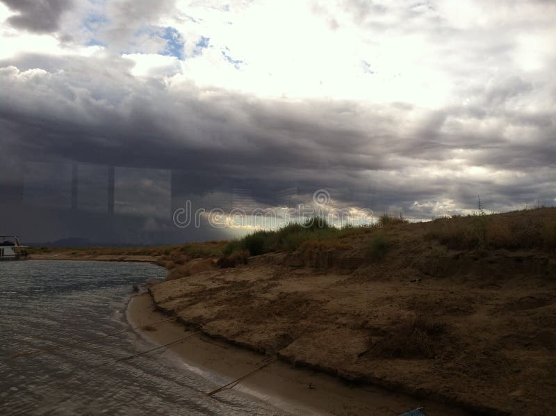 Lake Powell stock photo. Image of houseboating, beautiful - 53281636