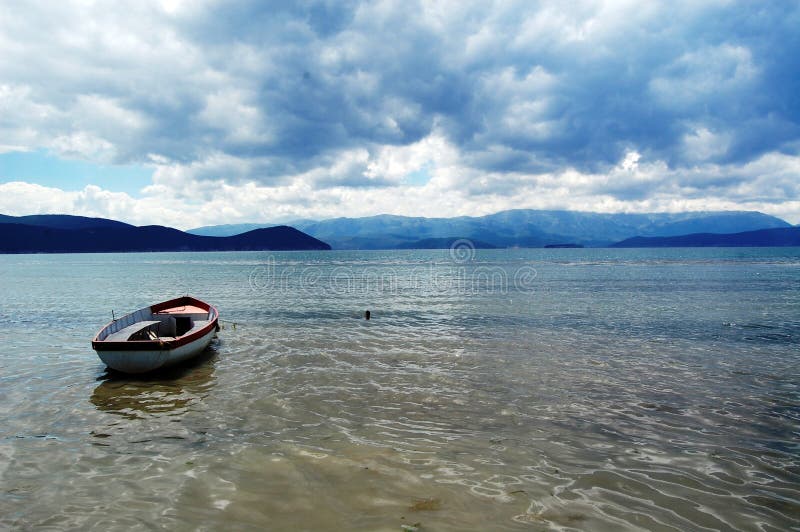 Great Lake Prespa, Macedonia Stock Photo - Image of great, activity ...
