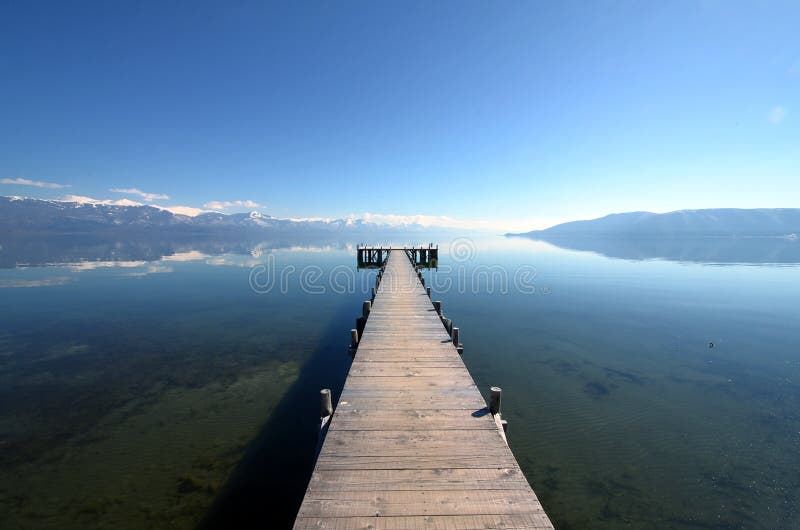 Lake Prespa, Macedonia stock image. Image of lake, macedonia - 50251891