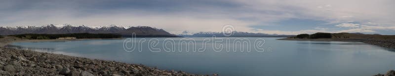 Lake Pukaki, Hydro Power Station, New Zealand Stock Photo - Image of ...
