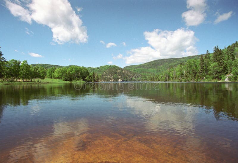 Lake in Quebec stock photo. Image of nature, landscape - 2781438