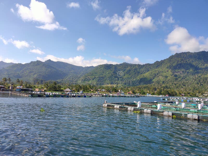 Lake at ranau stock image. Image of vacation, ranau - 222733241