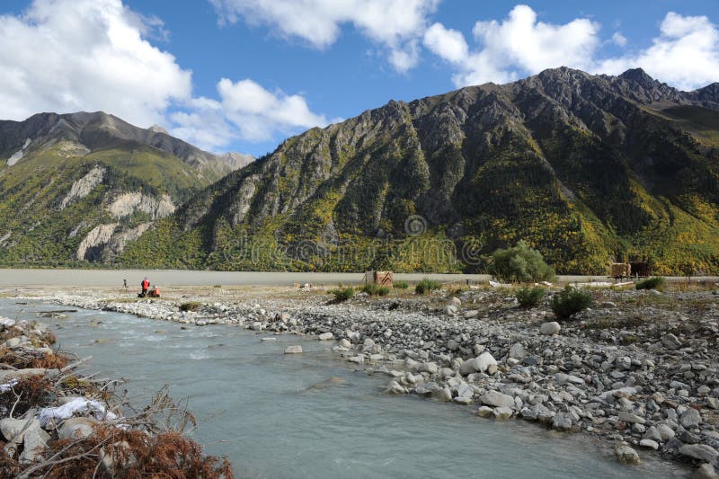 Lake of ranwu stock image. Image of located, bank, china - 47968735