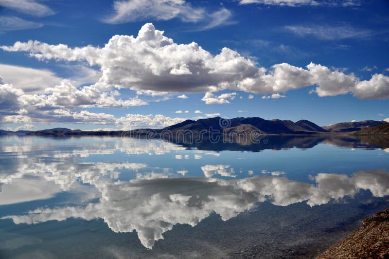 Lake Reflection stock image. Image of blue, traditional - 25915079