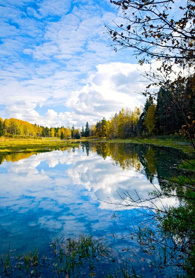 Lake and reflections stock photo. Image of russia, lake - 16847364