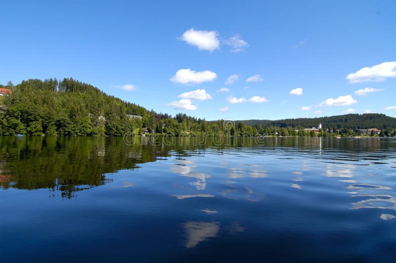 Open lake and countryside stock image. Image of river, blue - 137061