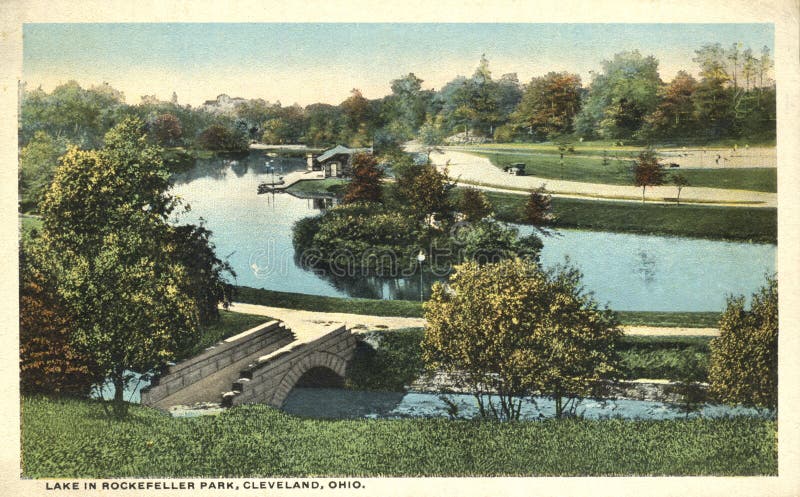 Lake In Rockefeller Park Picture. Image: 222383555