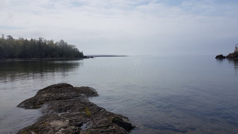 Lake Rocks, Canada Clear Water Stock Image - Image of clear, rocks ...