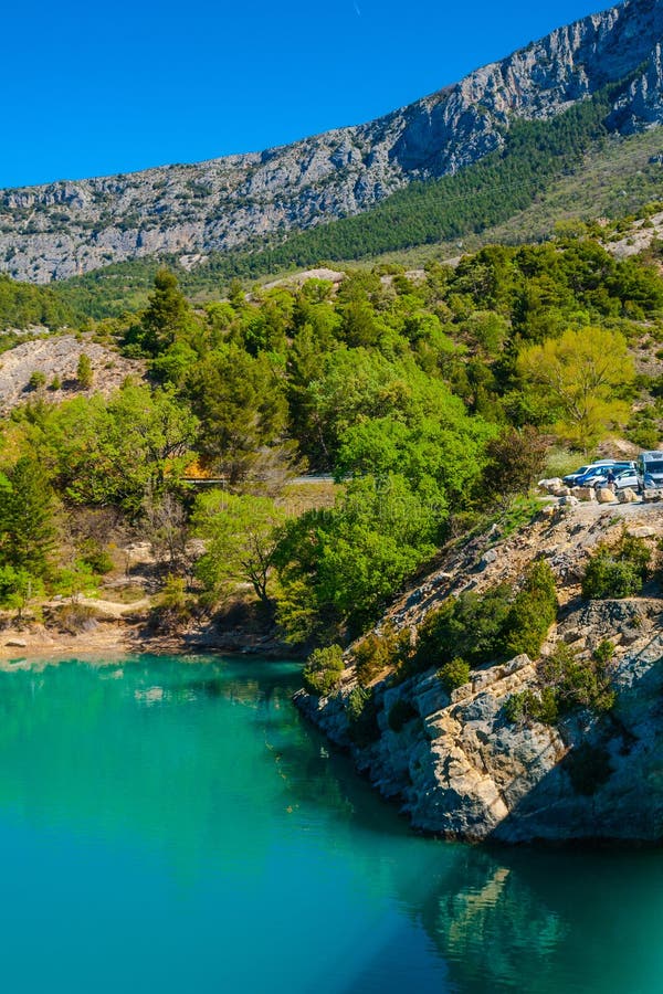 Lake Sainte-Croix stock photo. Image of azure, lake, saint - 71577224