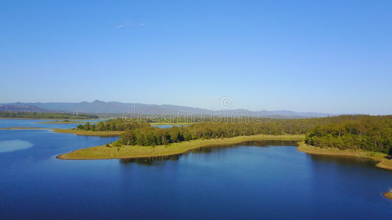 Lake Samsonvale Queensland Australia Stock Photo - Image of view ...