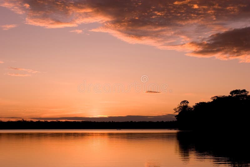 Lake Sandoval stock image. Image of water, rainbow, jungle - 5657585
