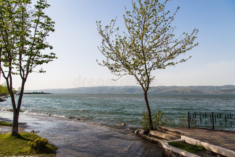 Lake Sapanca in Sakarya stock image. Image of nature - 54304641