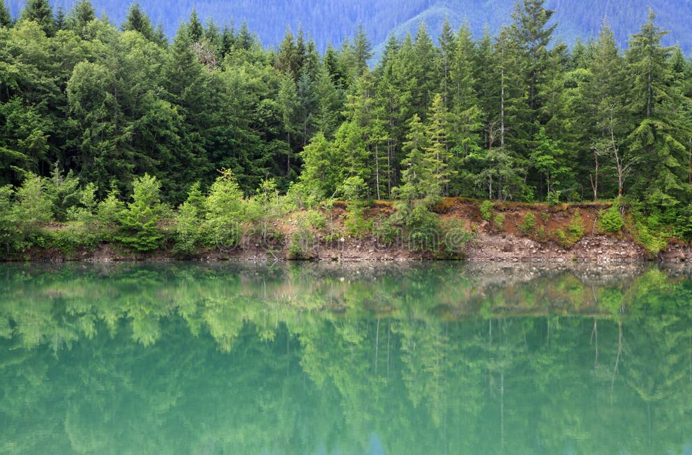 Lake Scanewa stock image. Image of landscape, climate - 43185043