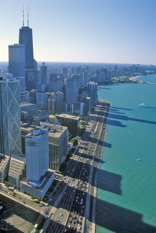 Lake Shore Drive, Chicago Illinois Editorial Image - Image of america ...