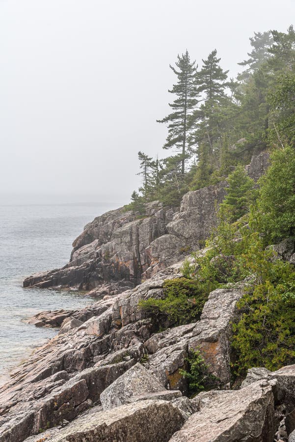 Lake shore stock photo. Image of summer, superior, sandstone - 211692160