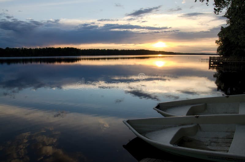 Lake shore stock photo. Image of forest, nature, bodies - 32308972