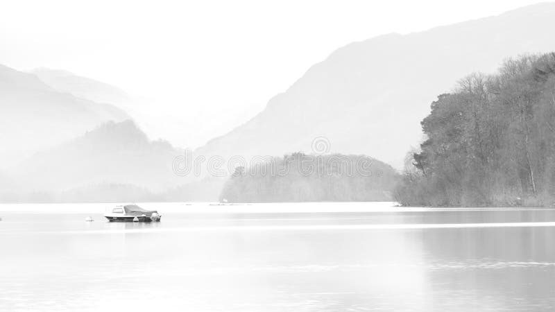 The lake shot in high key stock photo. Image of lowkey - 132781050