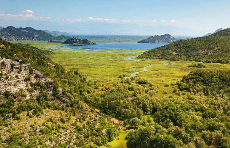 Lake Skadar, Montenegro stock photo. Image of skadar - 73001234