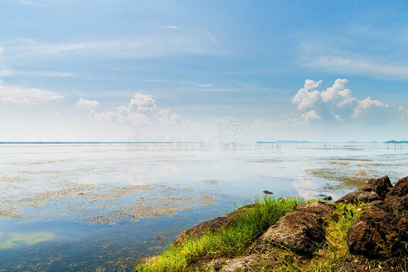 Lake of Songkhla stock photo. Image of songkhla, tourism - 70277826