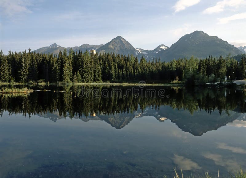 Great Cold Valley Summer View (High Tatras, Slovakia). Stock Image ...