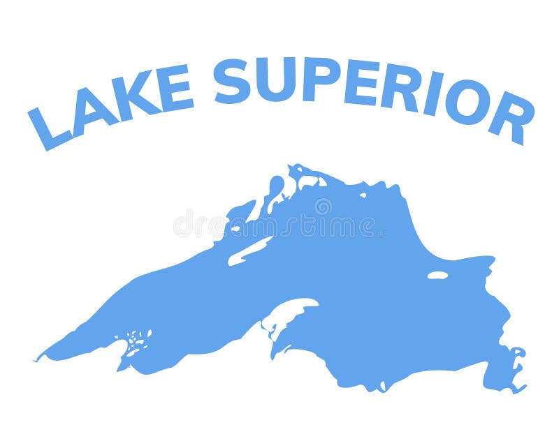 Lake Superior Circle Tour Road Sign Stock Vector - Illustration of ...