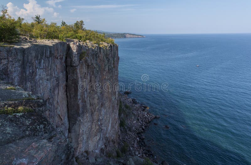 Lake Superior Palisade Head Stock Photo - Image of autumn, head: 26938126
