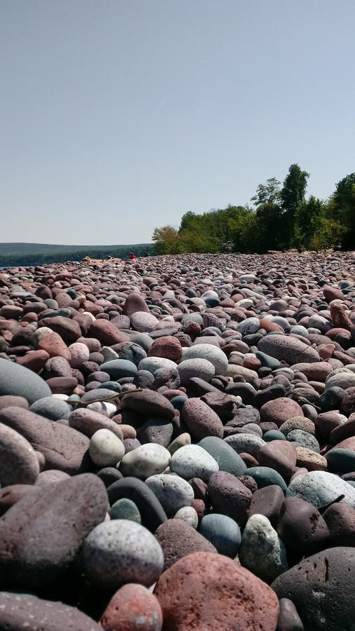 Lake Superior stock image. Image of superior, rocks - 140030527