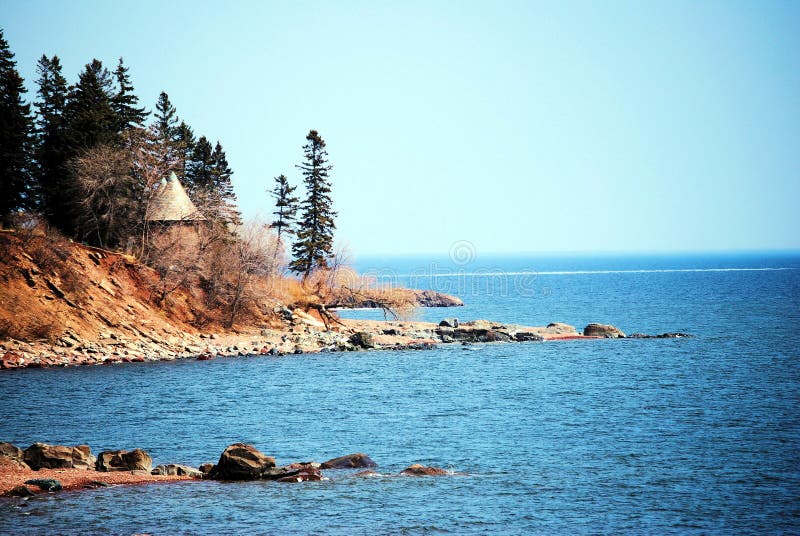 Lake Superior Shoreline stock photo. Image of ripples - 4845246