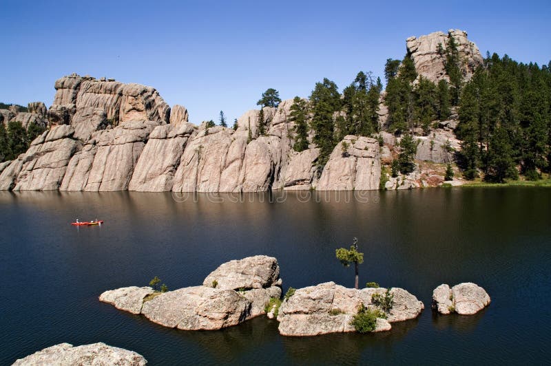 Lake Sylvan, South Dakota stock image. Image of south - 11458263