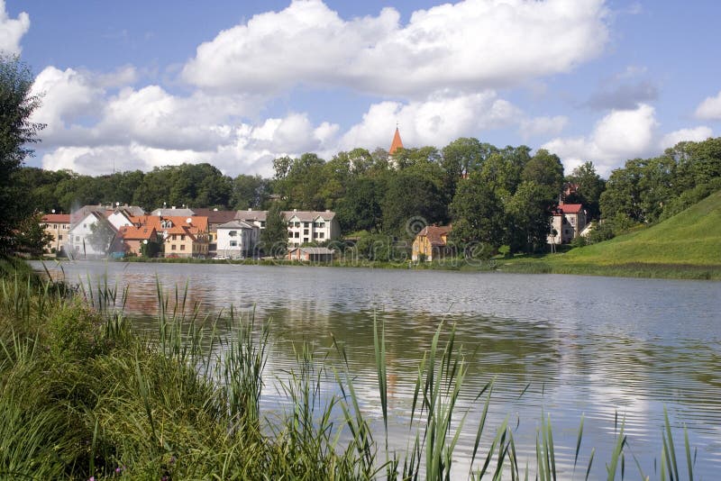 Talsi stock image. Image of talsi, riga, motor, lake - 103551667