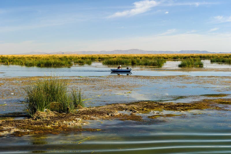 Lake Titikaka, Peru stock photo. Image of people, destination - 33484234