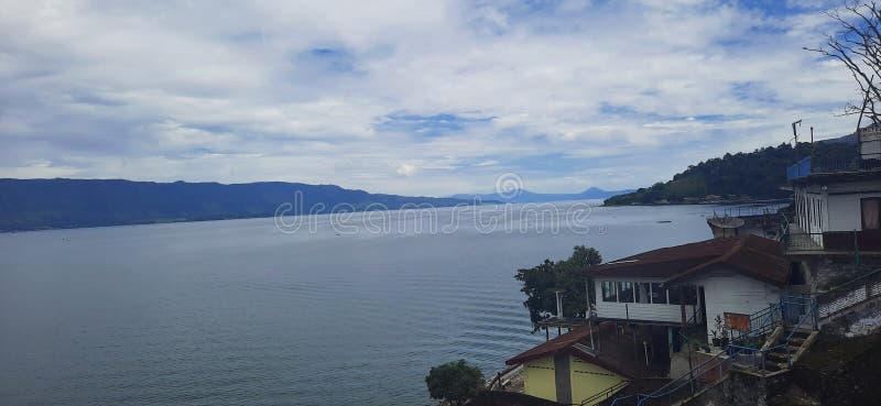 Lake Toba, Parapat stock photo. Image of sumatera, toba - 261776500