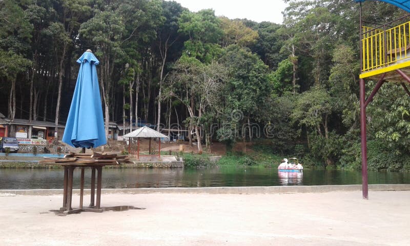 Lake stock image. Image of java, holiday, indonesia - 307193581