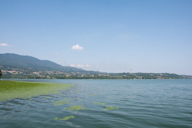 Lake of Varese, Italy stock photo. Image of flora, basin - 65080760