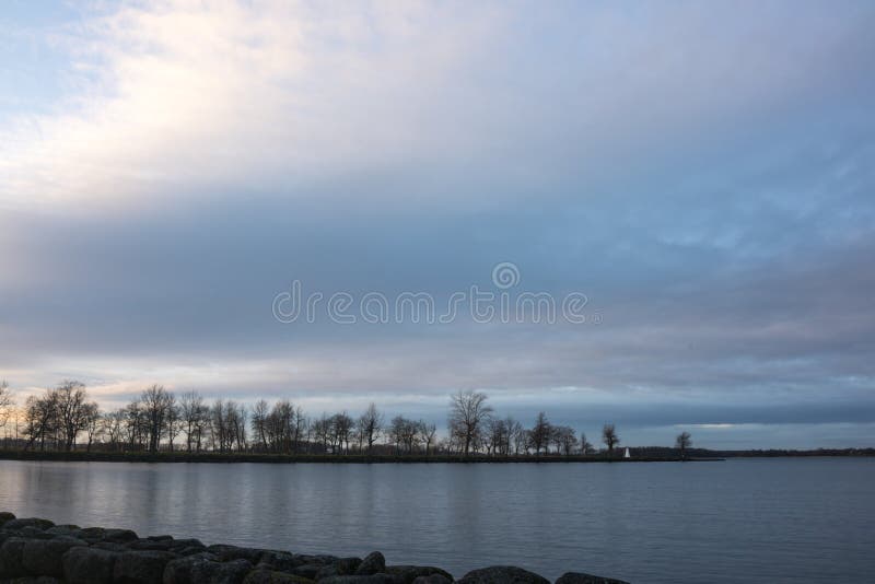 Lake Vattern stock photo. Image of season, river, nature - 105668532