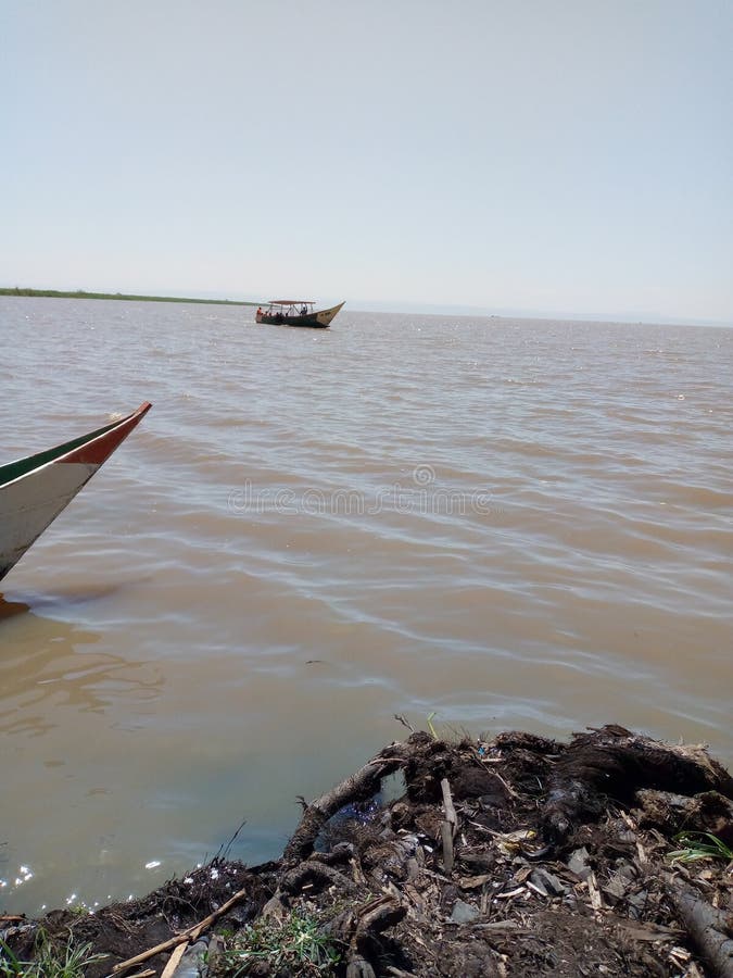 Lake Victoria, a View by the Shore Stock Image - Image of lake, wave ...