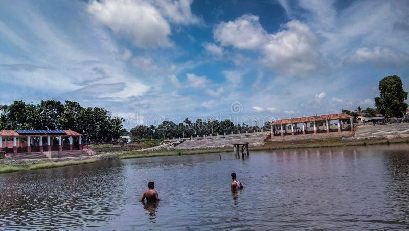 Lake view in Bihar editorial image. Image of pucture - 120978455