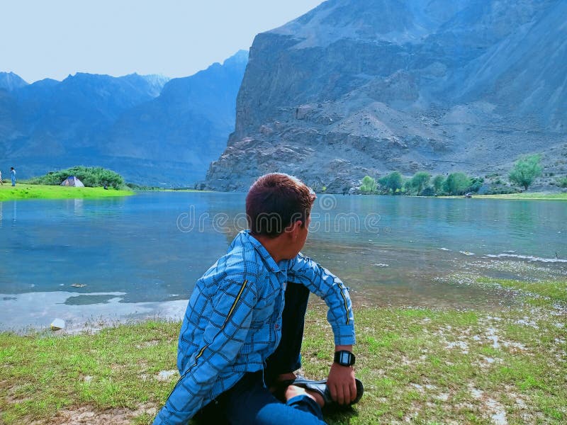 A Lake View of Gilgit Baltistan,Pakistan. Editorial Photography - Image ...