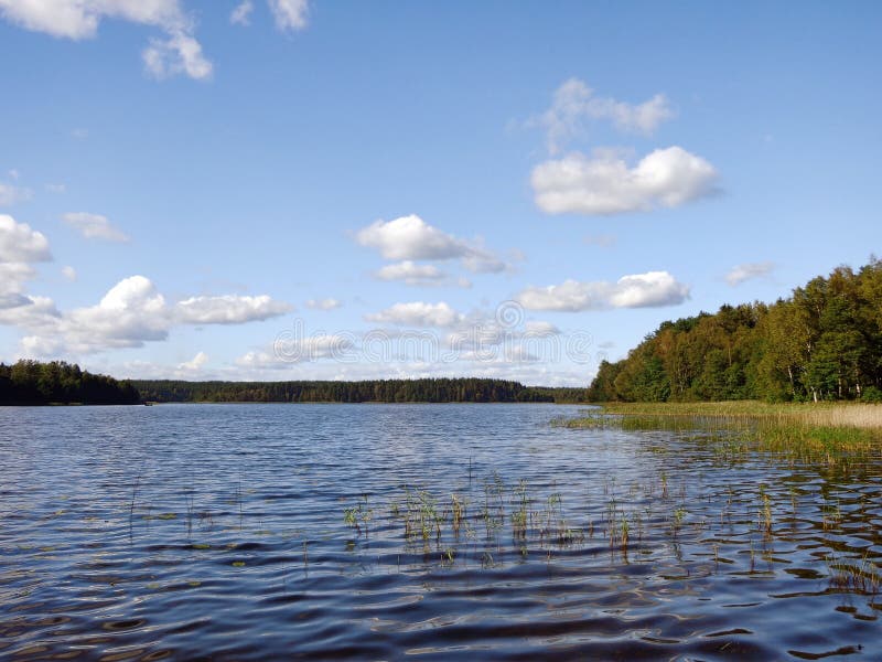 Lake stock photo. Image of cloud, water, white, outdoor - 87755604
