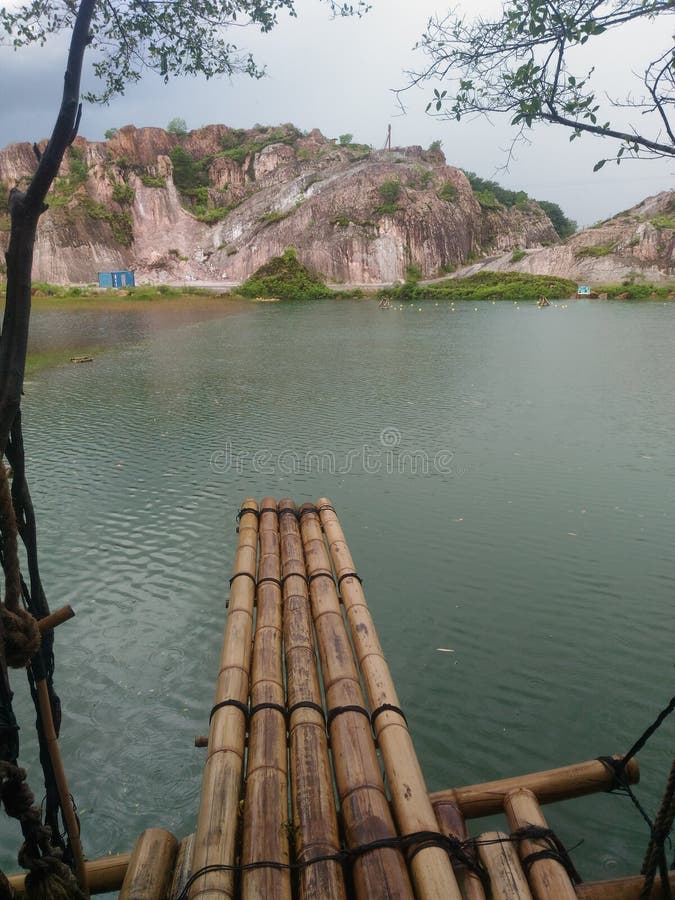 Lake view stock image. Image of hill, lake, banting, view - 66390967