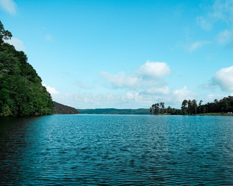 Lake views stock image. Image of lake, boat, landscape - 193214523