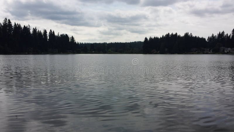 Lake Washington at Kenmore stock image. Image of cloud - 189164537