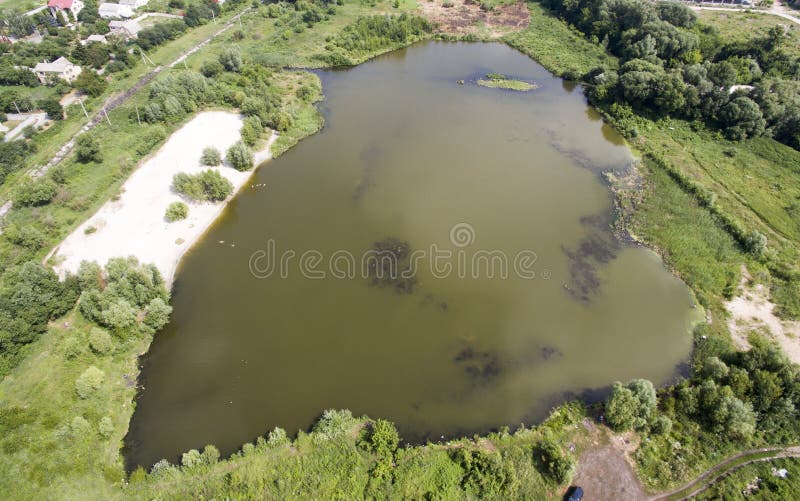 Lake, water basin stock image. Image of aerial, background - 178007087