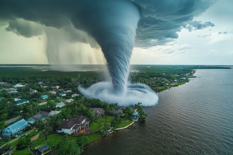 Lake Water Funnel stock photo. Image of shore, waves - 377993408