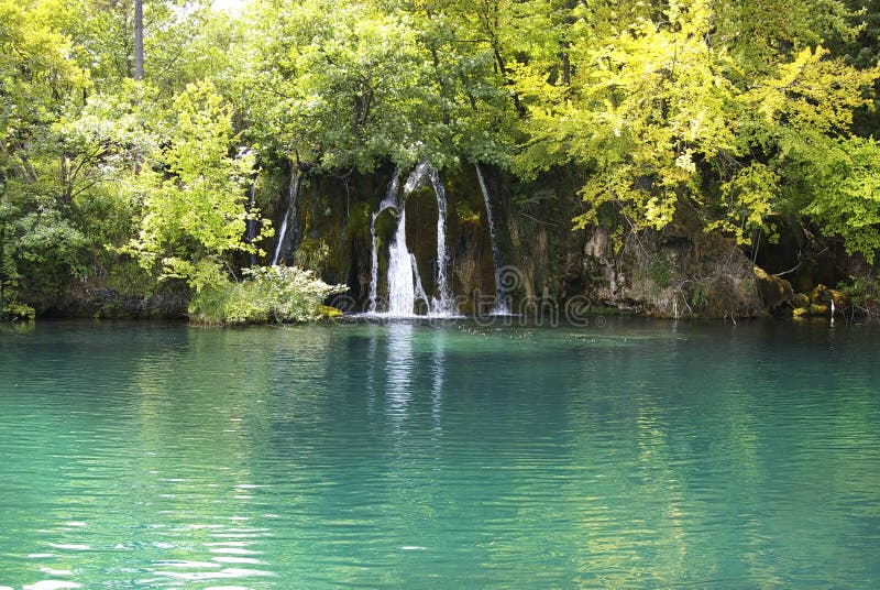 Lake And Waterfall Picture. Image: 3091164