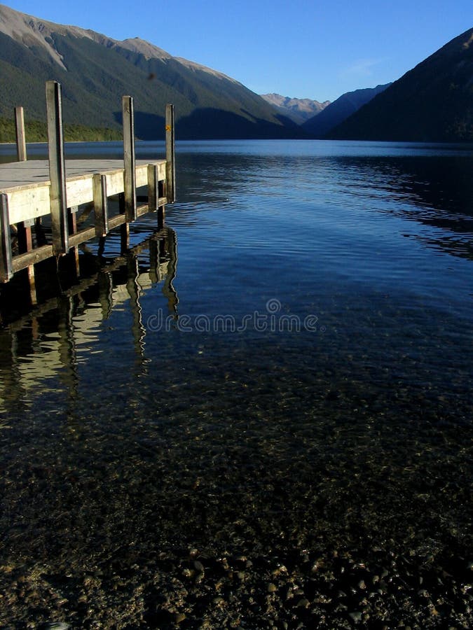 Lake Wharf Picture. Image: 197617