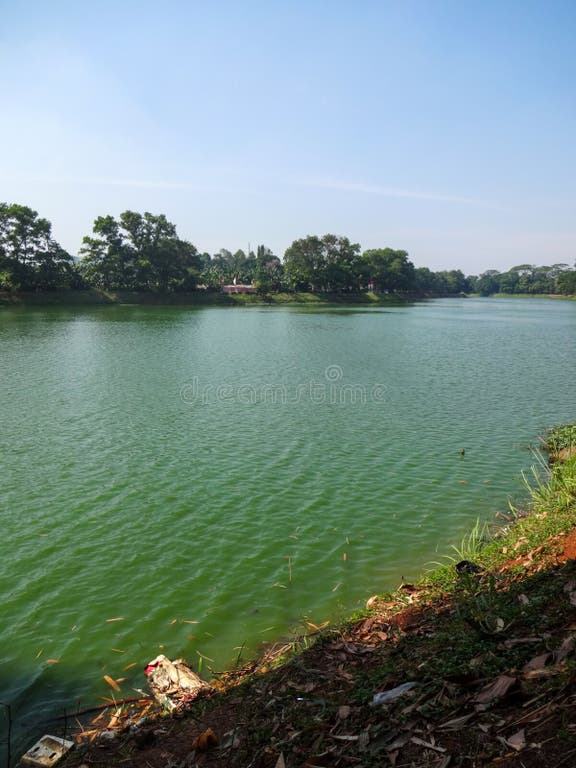 A Lake Whose Water is Green Stock Image - Image of scenic, river: 288911129