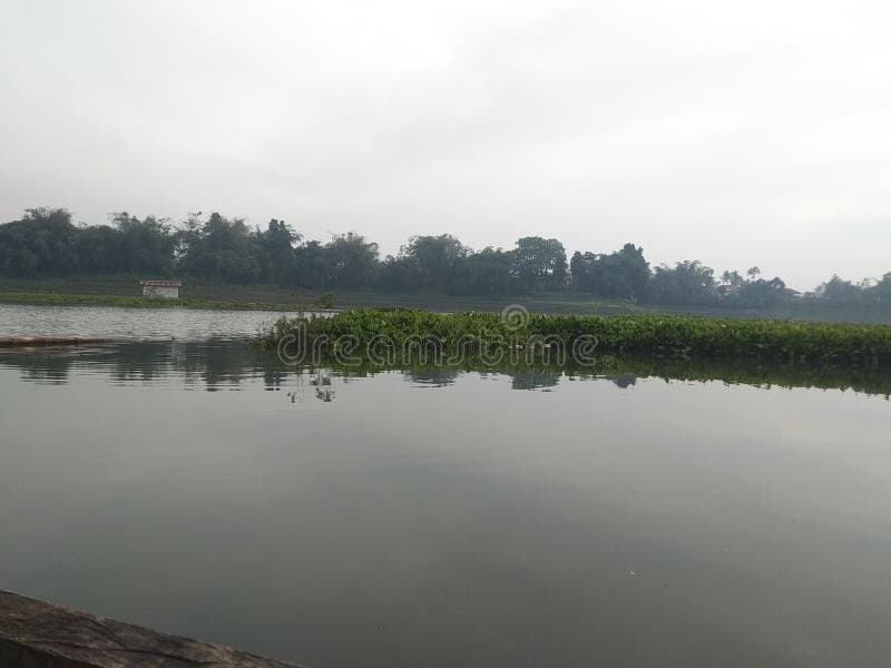 Lake stock photo. Image of saguling, lake, morning, water - 256871210