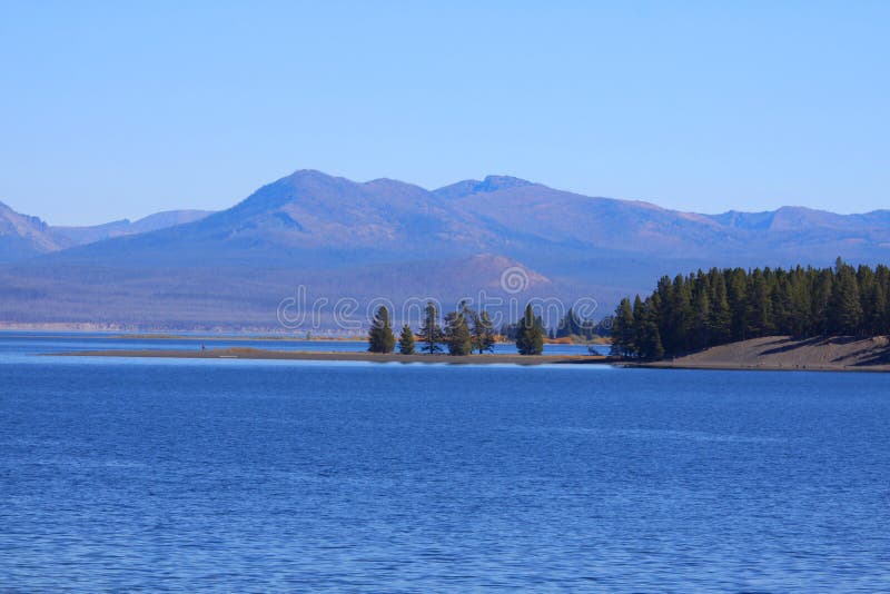 Lake Yellowstone stock image. Image of environmental - 38412657