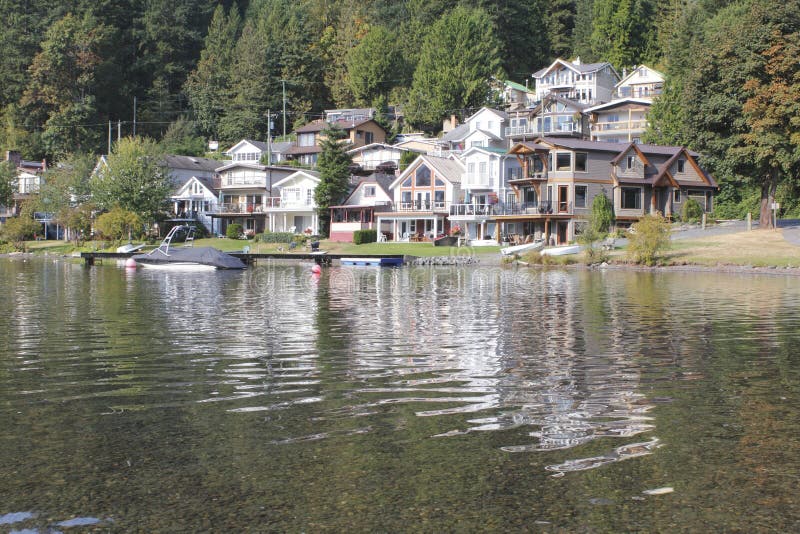 Lakefront Development stock image. Image of fall, shallow - 26834699